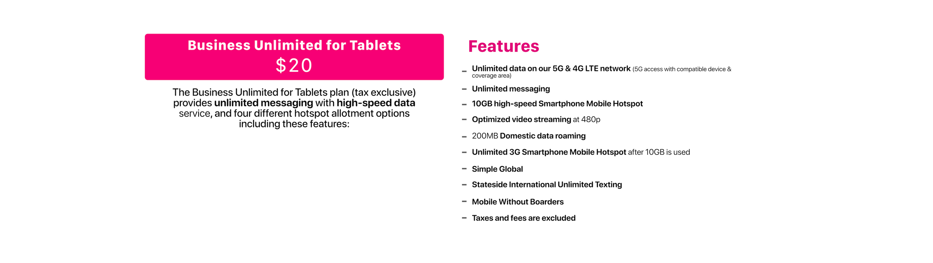 Business Unlimited Plan Details – NCASEF 7-Eleven Coalition